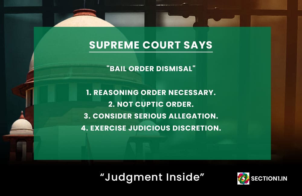 Decoding Bail Orders: Key Points to Know